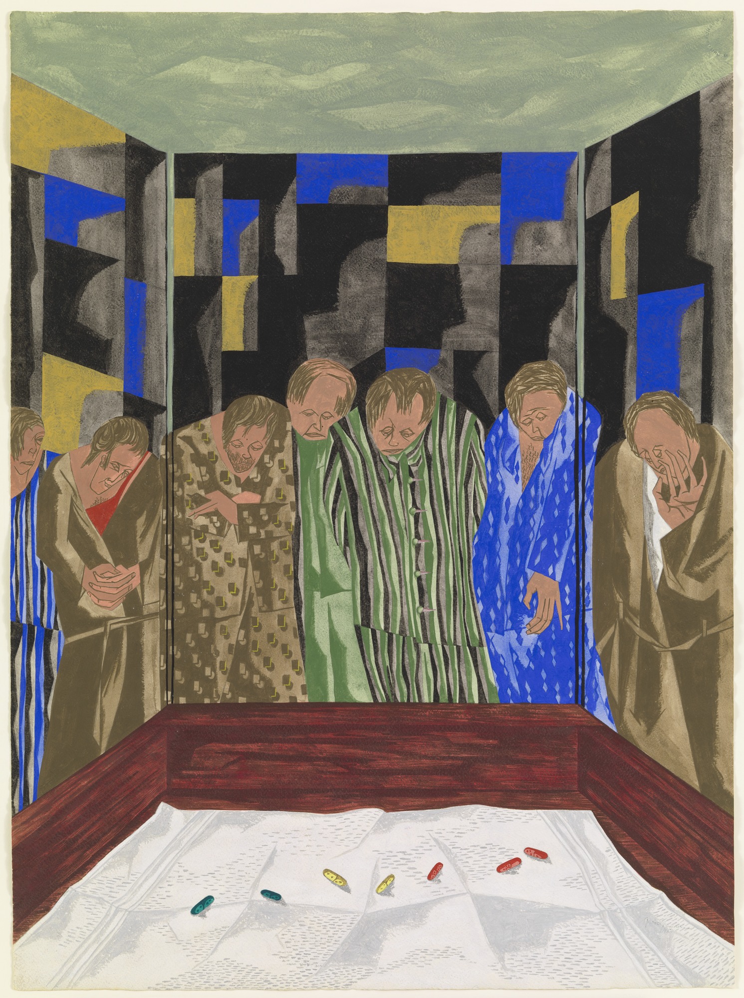 Sedation [Jacob Lawrence] | Sartle - Rogue Art History
