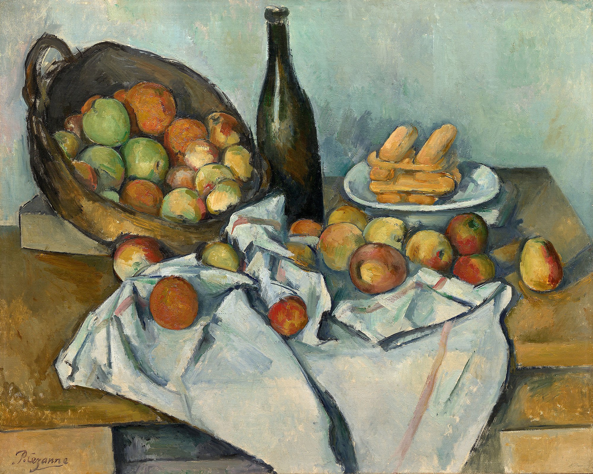 The Basket of Apples [Paul Cézanne] | Sartle - Rogue Art History