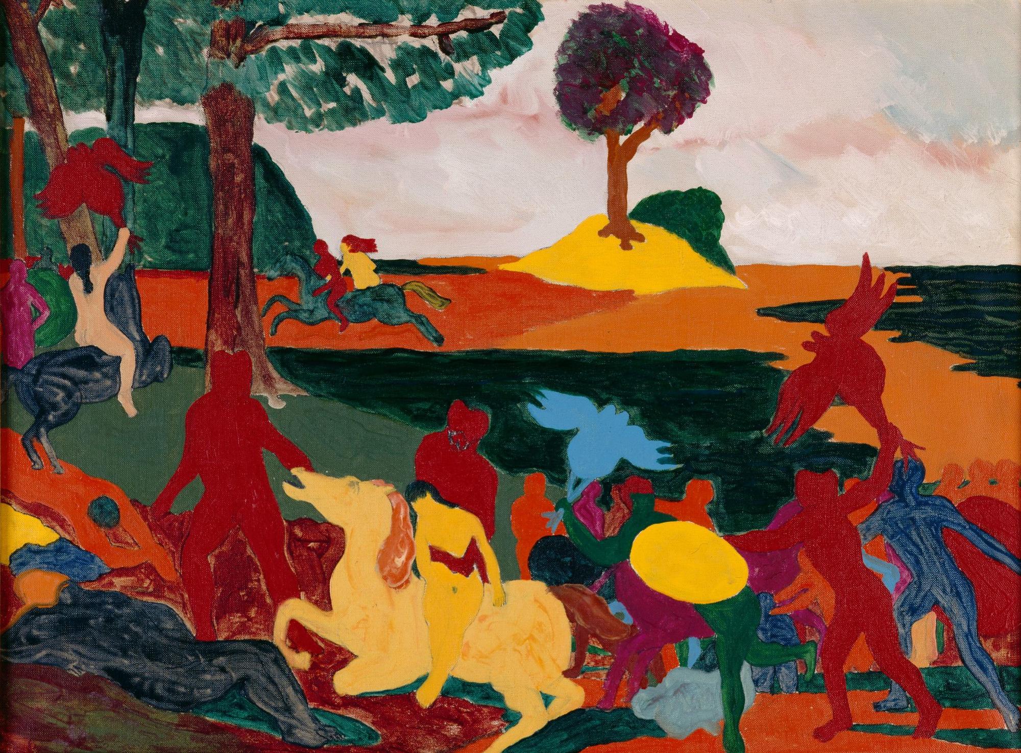 The Death of Camilla [Bob Thompson] | Sartle - Rogue Art History