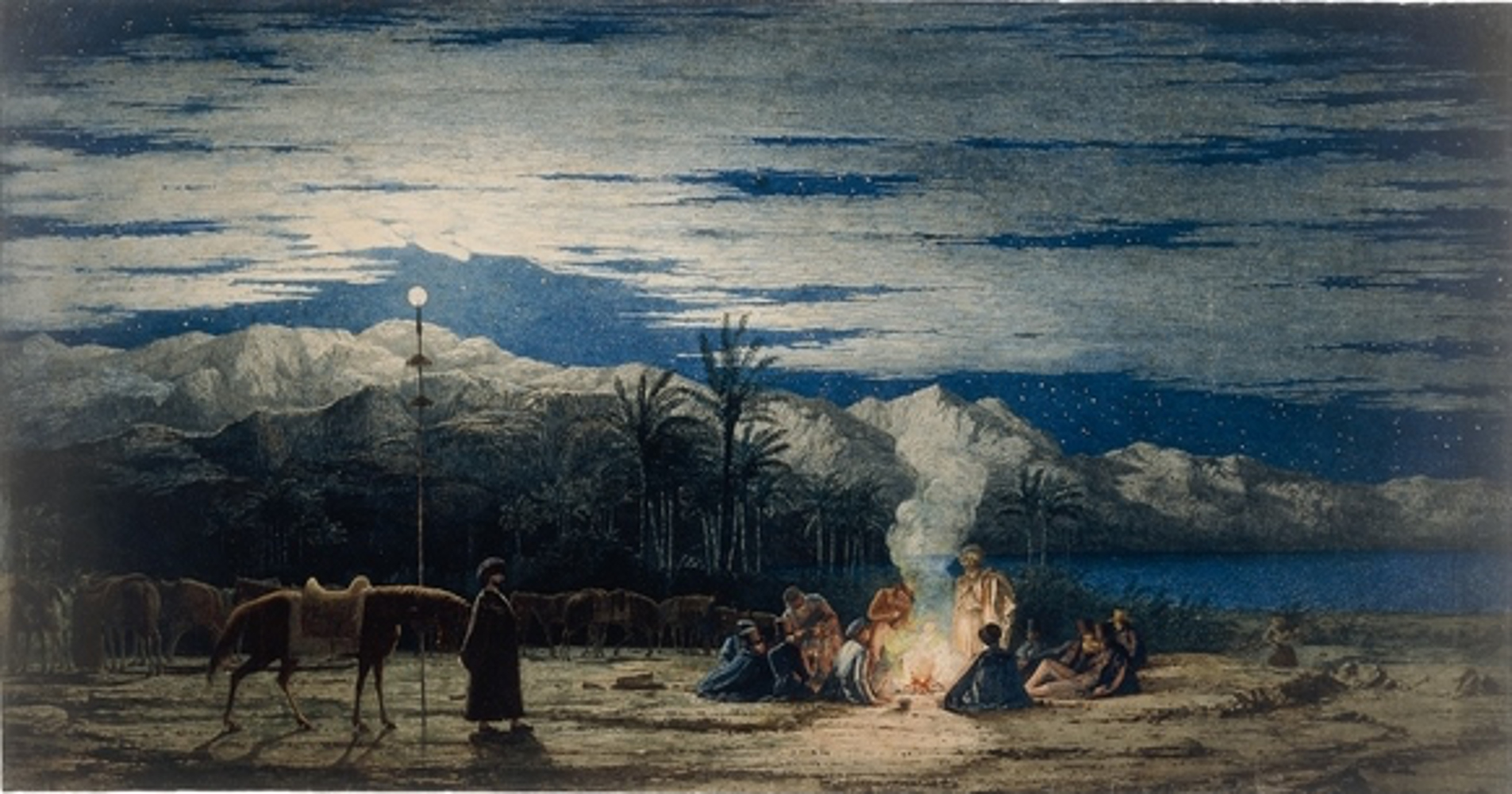 The Halt in the Desert [Richard Dadd] | Sartle - Rogue Art History