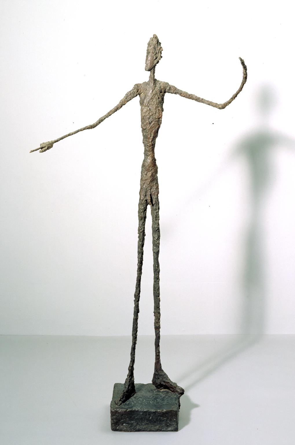 Man Pointing [Alberto Giacometti] | Sartle - See Art Differently
