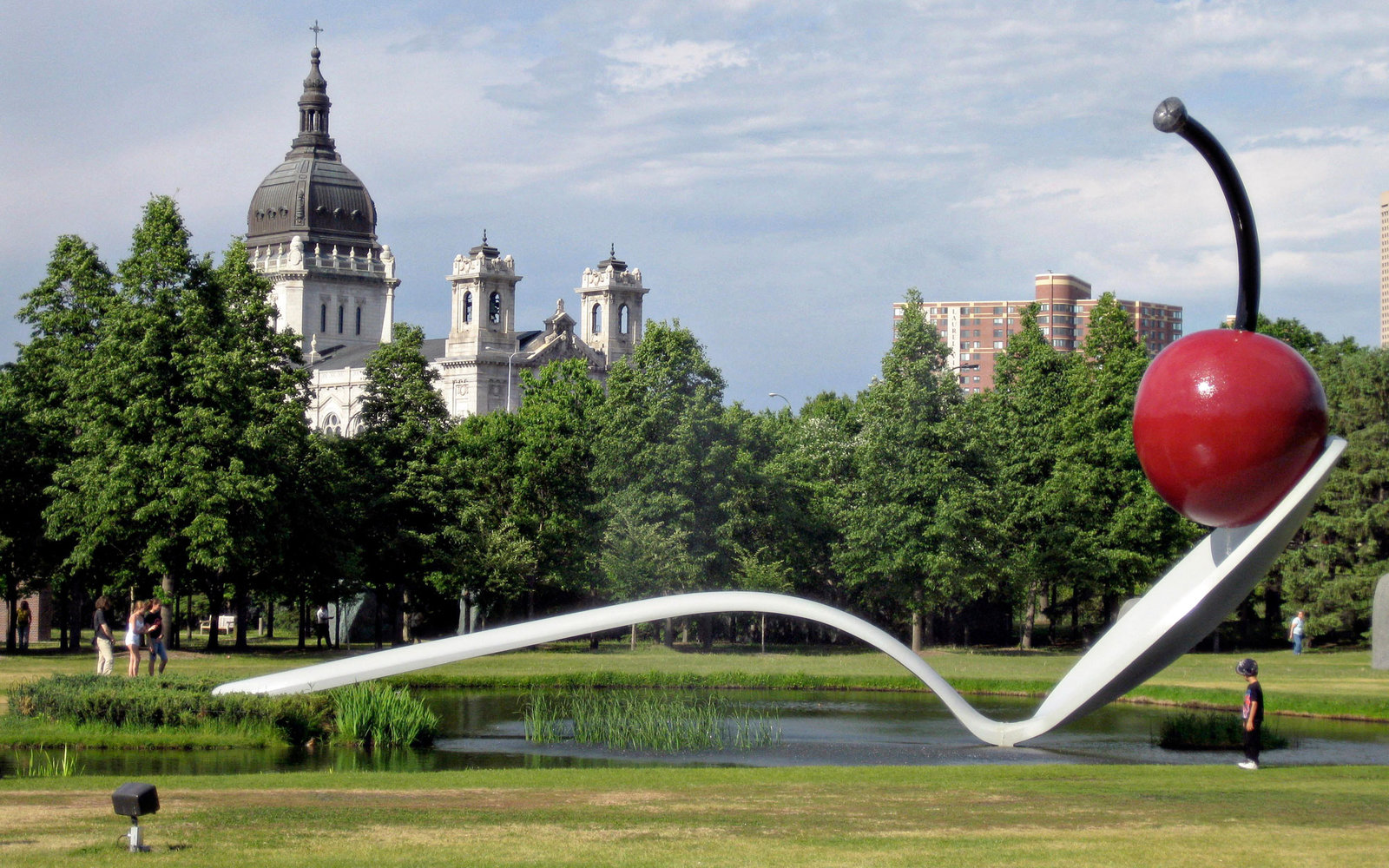 Spoonbridge and Cherry [Claes Oldenburg] | Sartle - See Art Differently